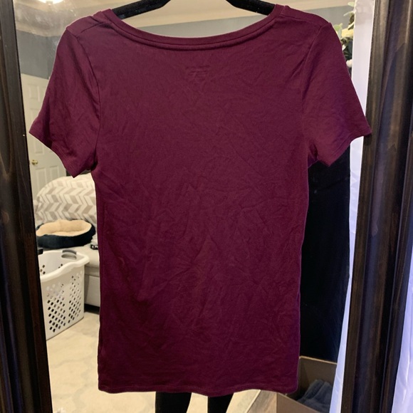Merona | Tops | Purpleish Maroon Merona Tshirt | Poshmark